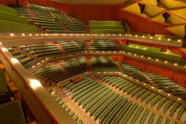 Atwood Concert Hall Seating Map